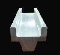China Transportation Extruded Aluminium Profile Guide Rail Anodic Oxidation Surface for sale