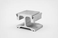 China Transportation Extruded Aluminium Profile Guide Rail Anodic Oxidation Surface for sale