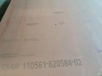 China Abrasion Resistant Alloy Steel Plate EN 10204 / 3.2 AR400 ABREX 400 for sale