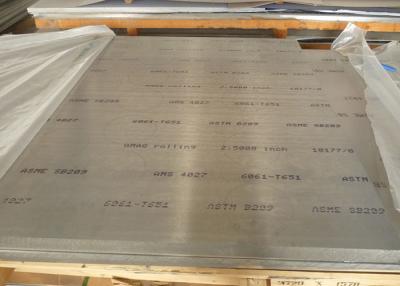 China Flat Clean Surface 6082 Aluminium Plate , Anodized Aluminum Sheet 0.15–350mm Thickness for sale