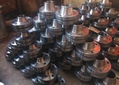 China Round Shape Stainless Steel Flange Raised Face Type High Toughness ASTM Standard for sale