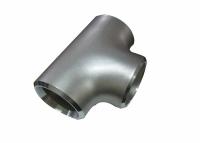 China ASME Standard Stainless Steel Fittings / 1″- 4″ Stainless Steel Pipe Tee for sale
