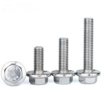 China Welding DIN 6921 A2 M8x20 Stainless Steel Flange Bolt for sale