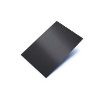China 80mm 201 Colored Stainless Steel Sheet Plate Brushed Titanium for sale