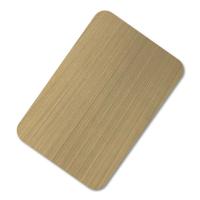 China Brushed Titanium Stainless Steel Color Plate Sheet 0.15 mm 201 for sale