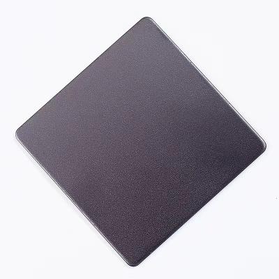 China 201 Rectangular Colored Stainless Steel Sheet Plate Sandblasted Titanium 0.15-80mm for sale