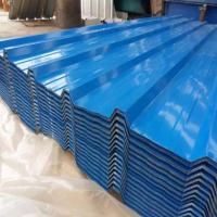 China PPGI Corrugated Roofing Sheet 0.15-3.0mm Thickness Zinc Coated Steel for Construction for sale
