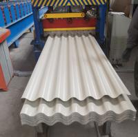 China Prepainted PPGI Galvanized Steel Corrugated Roofing Sheet 0.15-3.0mm Thickness for sale