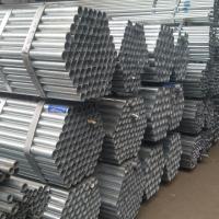 China Hot Dip Galvanized Steel Pipe 700g/m2 Zinc Coating 5.8m 6m Length Round Square Rectangular for sale