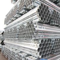 China Hot Dip Galvanized Steel Pipe Round Q215A Q215B 1.2-15.7mm Thickness for Construction for sale