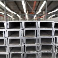 China Stainless Steel C Channel 200x80x7.5x11mm Cold Rolled 201 202 301 Profile for Construction for sale