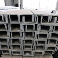 China Stainless Steel C Channel 200x80x7.5x11mm Cold Rolled 201 202 301 Profile for Construction for sale