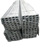 China Stainless Steel C Channel 200x80x7.5x11mm Cold Rolled 201 202 301 Profile for Construction for sale