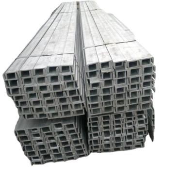 China Stainless Steel C Channel 200x80x7.5x11mm Cold Rolled 201 202 301 Profile for Construction for sale