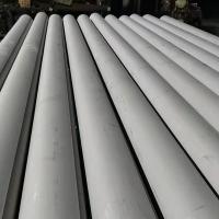 China SS409 SS410 SS430 Brushed Stainless Steel Pipe 5M 5.5M 6M Acid Resistance for sale