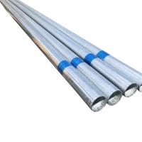 China Hot Dip Schedule 40 60 80 Galvanized Steel Pipe 2 Inch 3 Inch for sale