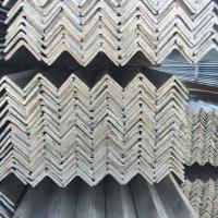China Hot Dip Galvanized Angle Steel 25mm to 200mm Q195 Q215 12m Length for sale