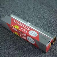 China Household 8011 Aluminium Foil Roll 0.010-0.2mm Thickness 200-600mm Width Food Grade for sale