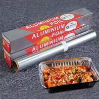 China Household 8011 Aluminium Foil Roll 0.010-0.2mm Thickness 200-600mm Width Food Grade for sale