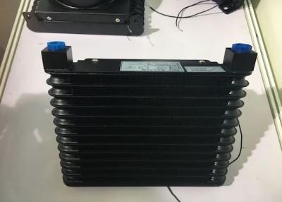 China Aluminum Small Stacked Plate Fin Heat Exchanger for Oil to Air Cooling for sale