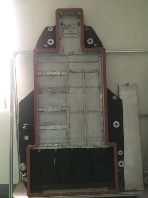 China Brazed Aluminum cold plate for Electronic Bus Cooling solution for sale