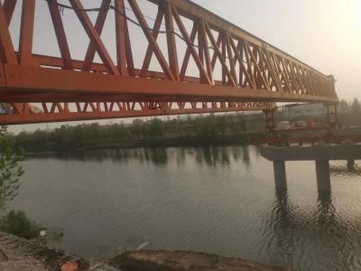 China JQJ 50 / 200t bridge erecting machine, engineering gantry crane, electric hoist, double beam traveling gantry crane for sale