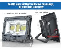 China Outdoor Stadium RGB Dimmable Led Solar Flood Light IP65 Waterproof 60w 800w for sale