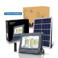 China Outdoor Stadium RGB Dimmable Led Solar Flood Light IP65 Waterproof 60w 800w for sale