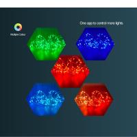 China Waterproof Sync Smart Solar Decorative Lights RGB WIFI APP Control LED Copper Wire for sale
