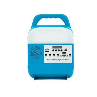 China 4Lamps Solar LED Home Lighting System 20W Waterproof Emergency Power Supply for sale