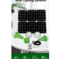 China Stand House 3V Solar Home Lighting System 25W Led Power Ultrahigh Brightness for sale