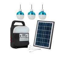 China Mini Battery IP65 Solar Home Lighting Panel System 5W DC Storage Power for sale