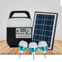 China Mini Battery IP65 Solar Home Lighting Panel System 5W DC Storage Power for sale