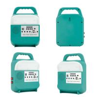 China Rechargeable Solar Panel Power Storage Generator System USB Charger With Lamp for sale