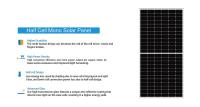 China Mono 9BB 72 Solar Panel Energy System Half Cells Tier 1 430W 440W 445W for sale