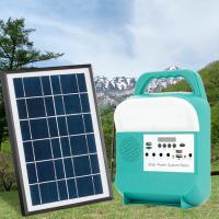 China Mini Power Solar Home Lighting System 6000mah For Indoor Kit Inverter Off Grid for sale