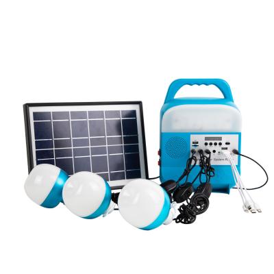 China Outdoor Travel Solar Camping Light Bulb Waterproof LED Power Station for sale