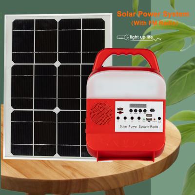 China Indoor Home Solar Lighting Panel Energy Systems Charger Kits Mini Portable for sale