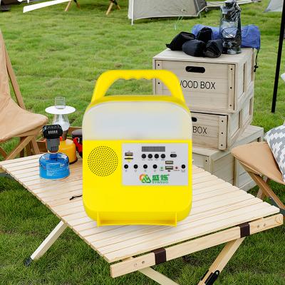 China Outdoor Portable Solar Lighting Kits 12PCS SMD Home Use Power Station for sale