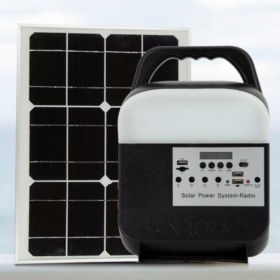 China Portable Home Solar Energy Power System Lithium Battery Lamp Lighting Kit for sale