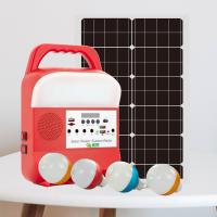 China Mini Portable Solar Power Energy Panel Lighting System With Led Household for sale