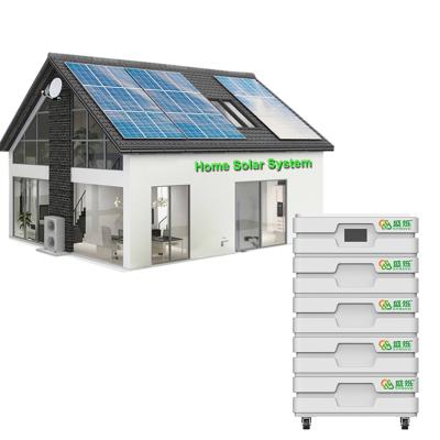 China Complete 5Kw Home Solar Generator 5000W 220V System On Grid for sale