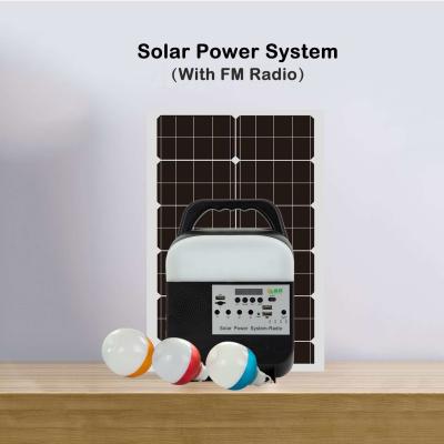 China Mini Domestic Solar Power Systems Panel Lightbulb Portable Water Pump for sale
