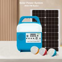 China 3W Portable Mini Solar Lighting System Home Energy For Indoor for sale