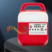 China Portable Solar Panel Kit Charging Lighting System With Lithium Battery For Camping for sale