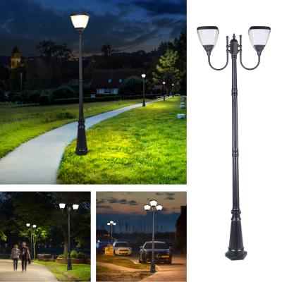 China Commercial Solar Street Light 100W 200W Lampadaire Outdoor Led Lamp for sale