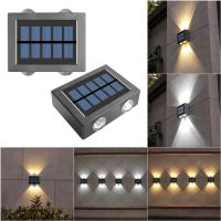 China Waterproof IP65 Solar LED Wall Wash Lamp Up And Down Spotlight Luminaires for sale