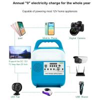 China Portable Offgrid Solar Home Lighting Power For Panel Energy Complete 12V Generator for sale