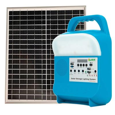 China Portable Offgrid Solar Home Lighting Power For Panel Energy Complete 12V Generator for sale