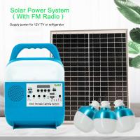 China 25W Solar Lighting System Kit IP55 Portable Energy Home Power for sale